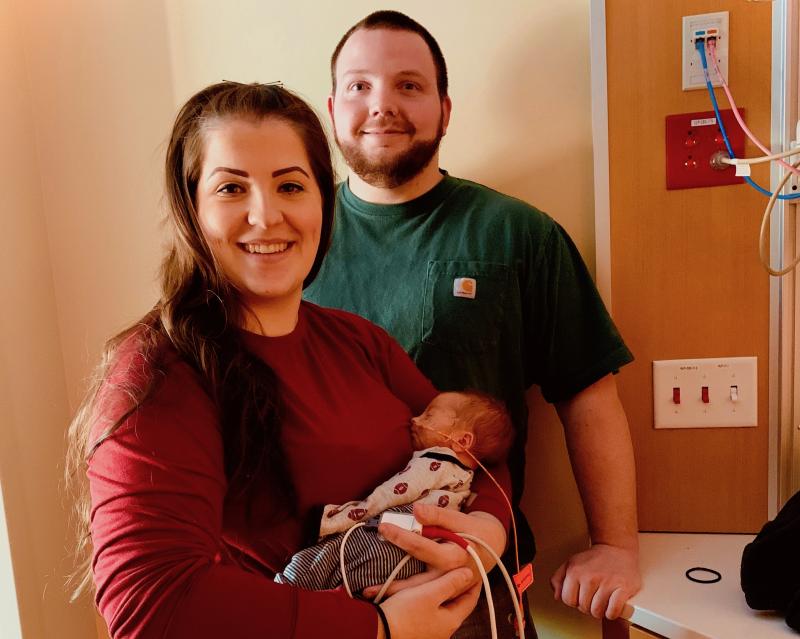 Waldo County’s First Baby of Year 2020 arrives seven weeks early, and ...