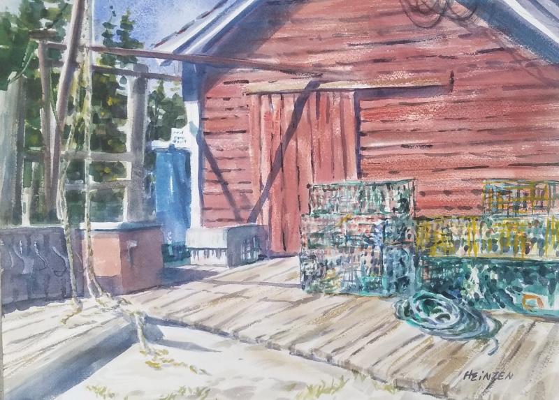 Work by Mary Ann Heinzen exhibits at Red Barn Gallery | PenBay Pilot