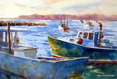 Work by Mary Ann Heinzen exhibits at Red Barn Gallery | PenBay Pilot