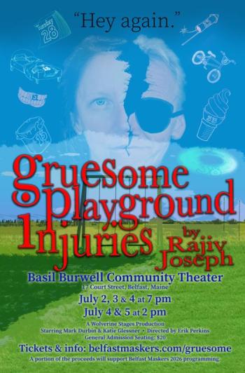 'Gruesome Playground Injuries' production in Belfast, July 2-5 | PenBay ...